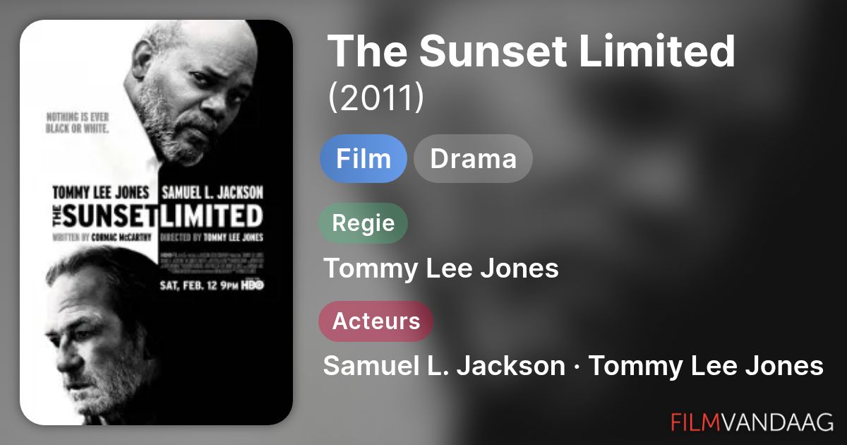The Sunset Limited (film, 2011) - FilmVandaag.nl