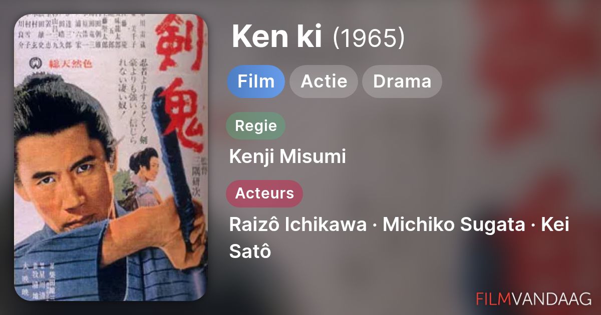 Ken ki (film, 1965) - FilmVandaag.nl