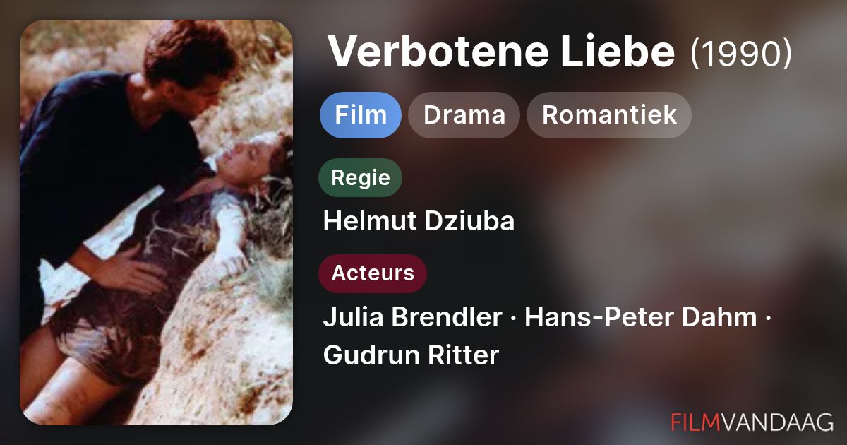 Verbotene Liebe (film, 1990) - FilmVandaag.nl