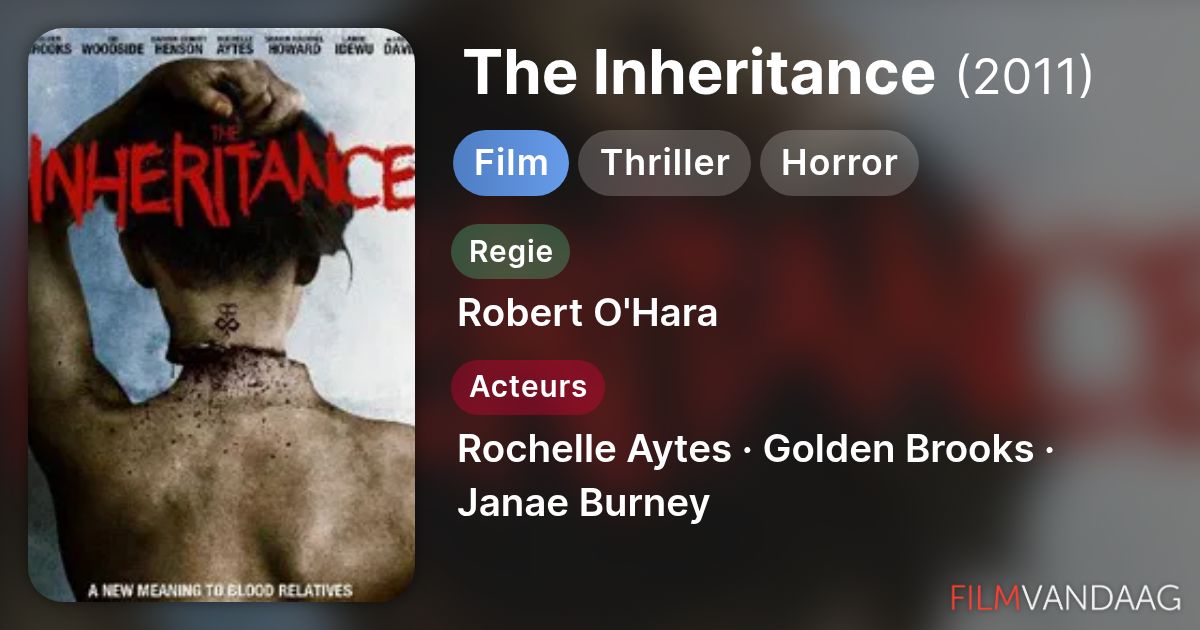 The Inheritance (film, 2011) - FilmVandaag.nl