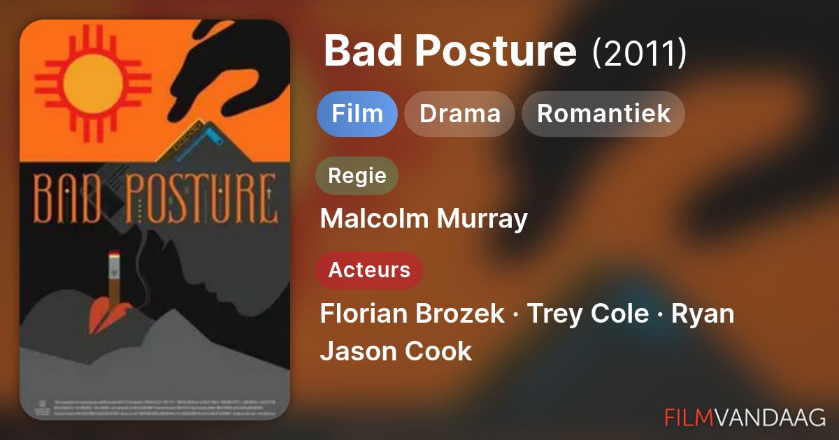 Bad Posture (film, 2011) - FilmVandaag.nl