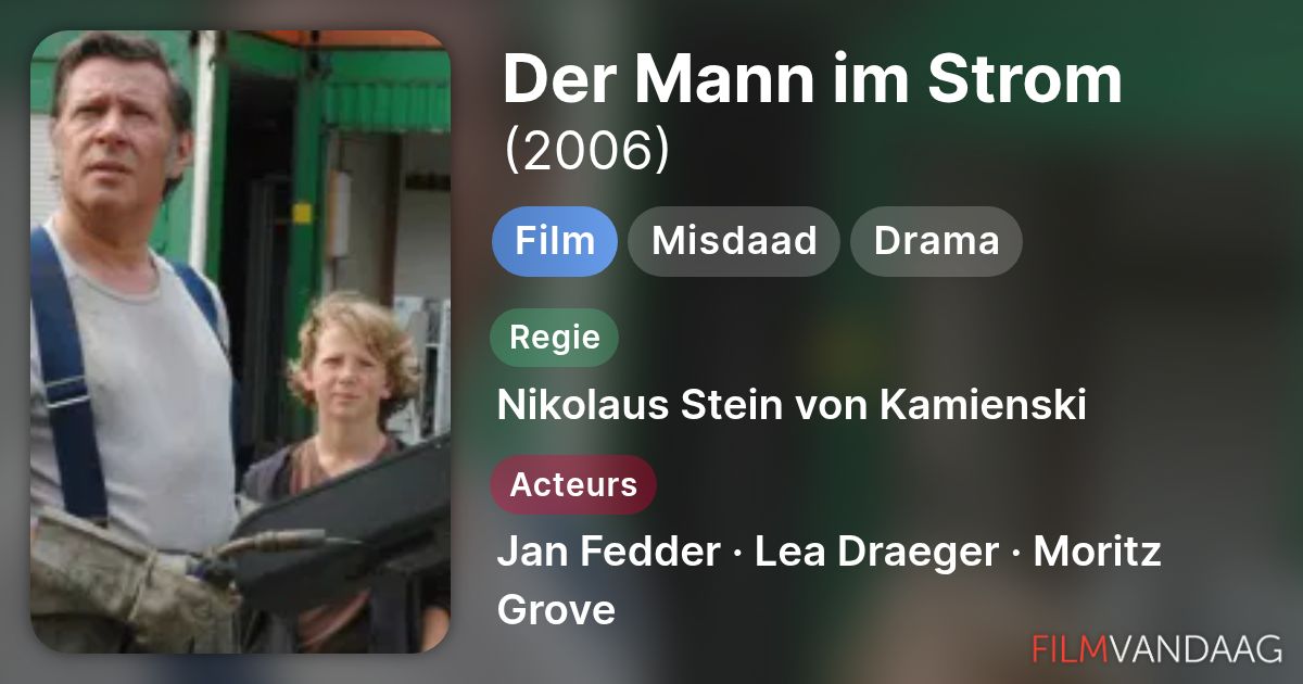 Der Mann im Strom (film, 2006) - FilmVandaag.nl