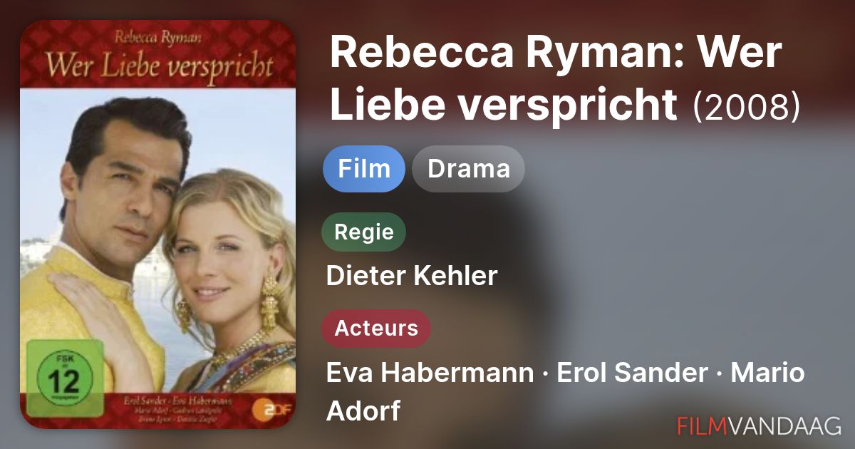 Rebecca Ryman: Wer Liebe verspricht (film, 2008) - FilmVandaag.nl