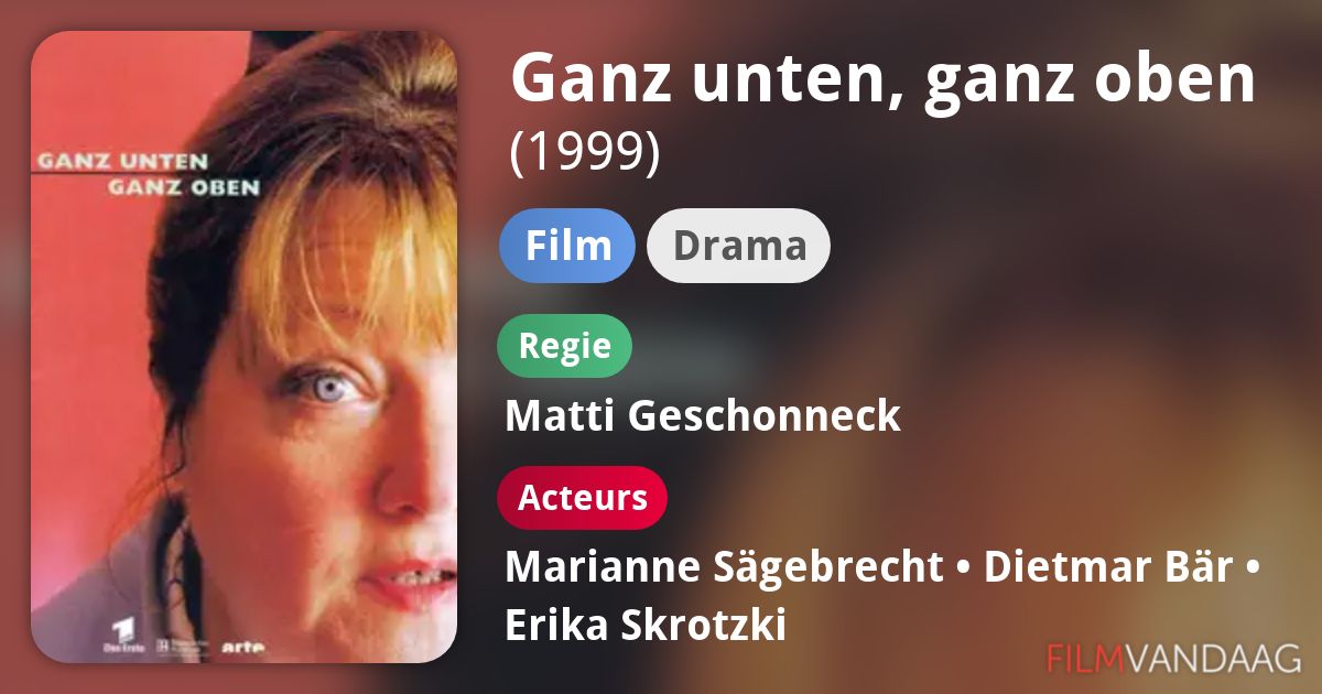 Ganz unten, ganz oben (film, 1999) - FilmVandaag.nl