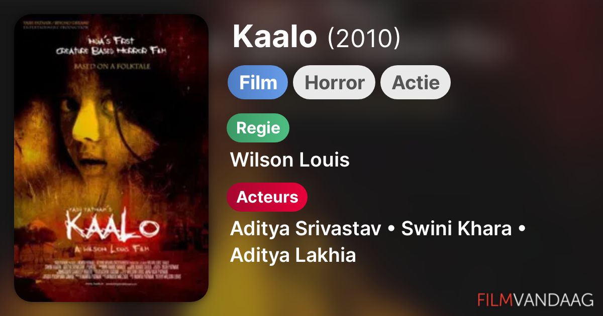 Kaalo (film, 2010) - FilmVandaag.nl