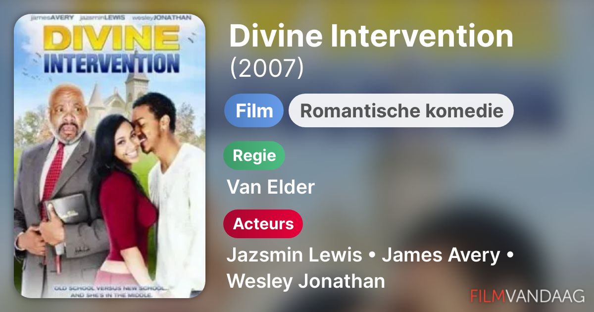Divine Intervention (film, 2007) - FilmVandaag.nl
