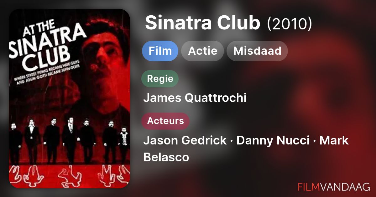 Sinatra Club (film, 2010) - FilmVandaag.nl