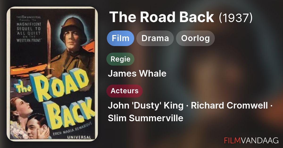 The Road Back (film, 1937) - FilmVandaag.nl