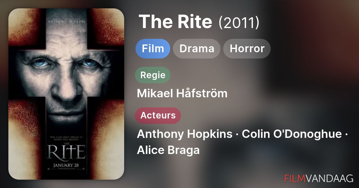 The Rite (film, 2011) - FilmVandaag.nl