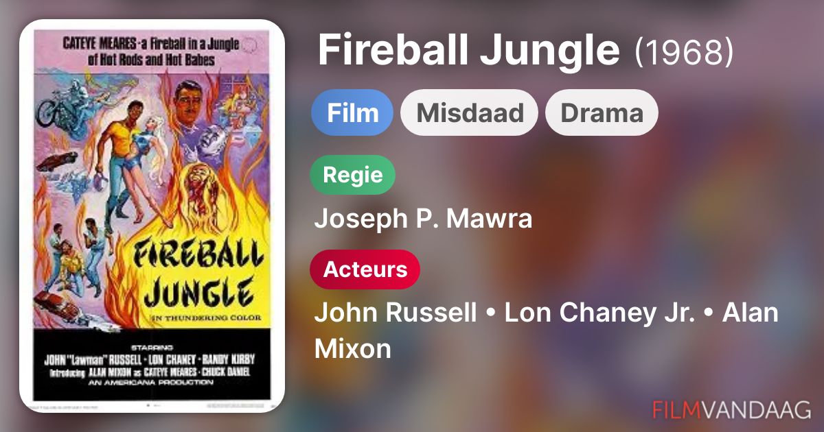 Fireball Jungle (film, 1969) - FilmVandaag.nl