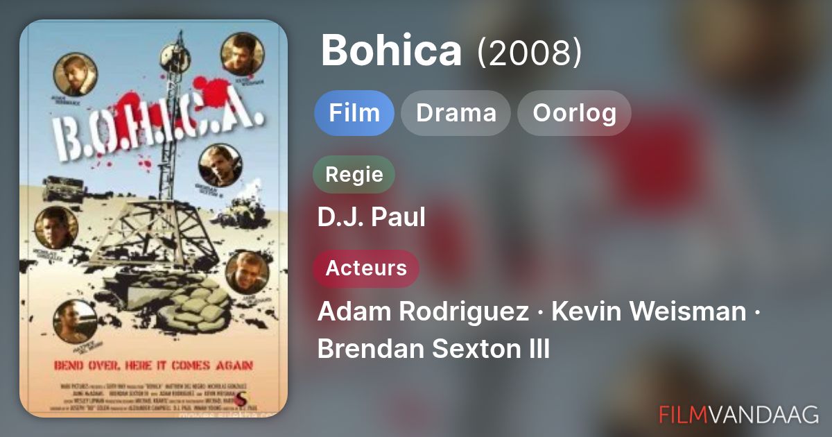 Bohica (film, 2008) - FilmVandaag.nl