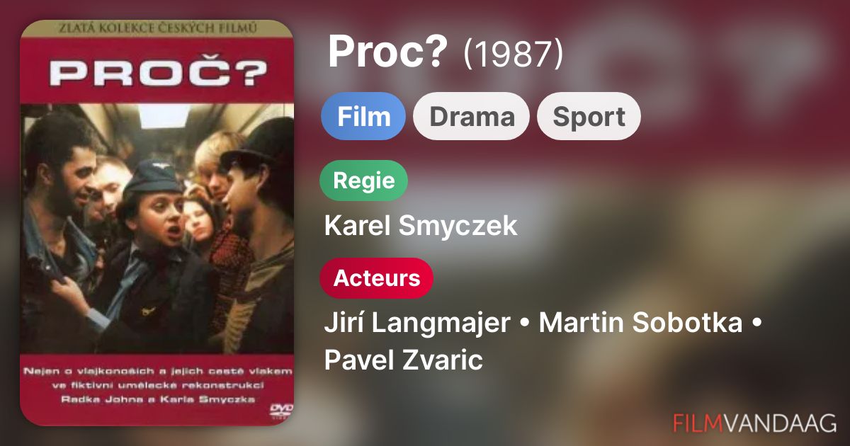 Proc? (film, 1987) - FilmVandaag.nl