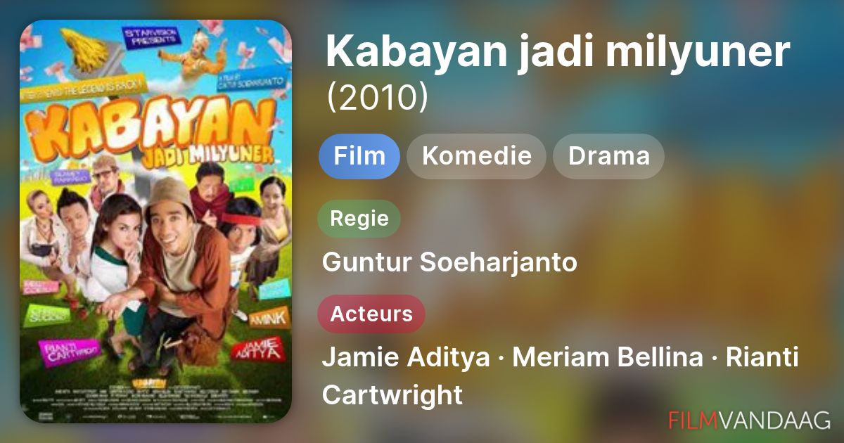 Kabayan jadi milyuner (film, 2010) Nu Online Kijken - FilmVandaag.nl