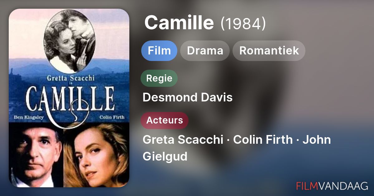 Camille (film, 1984) - FilmVandaag.nl