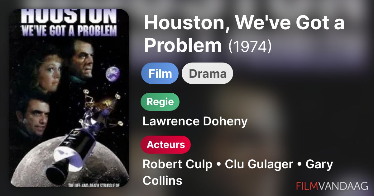 Houston, We've Got a Problem (film, 1974) - FilmVandaag.nl
