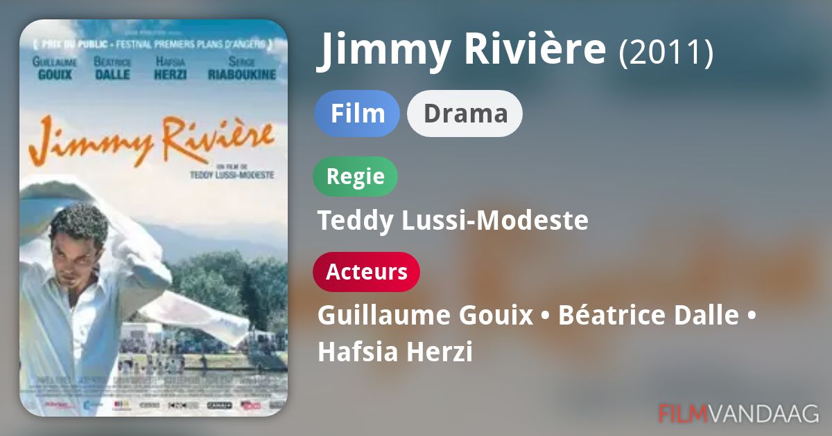 Jimmy Rivière (film, 2011) - FilmVandaag.nl