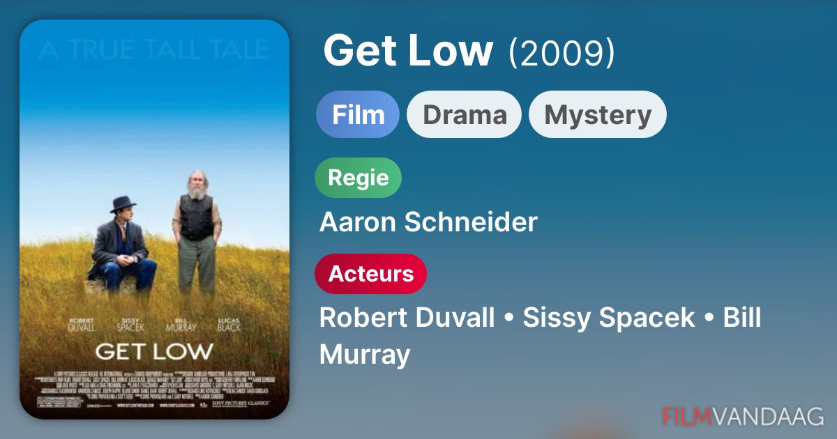 Get Low (film, 2009) - FilmVandaag.nl