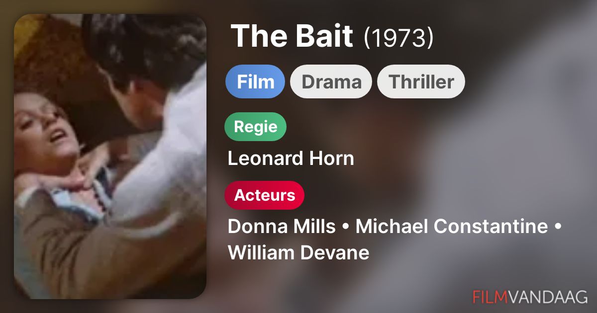 The Bait (film, 1973) - FilmVandaag.nl
