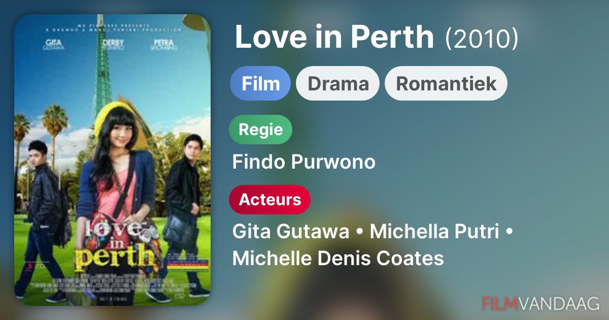 Love in Perth (film, 2010) - FilmVandaag.nl