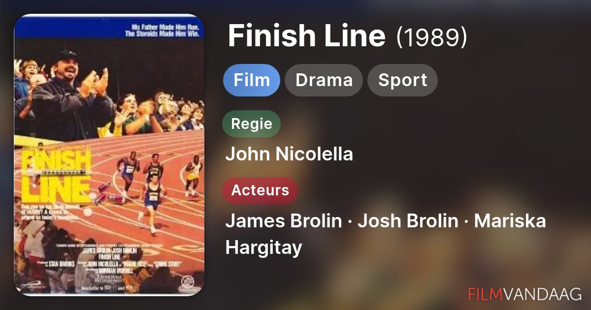 Finish Line (film, 1989) - FilmVandaag.nl