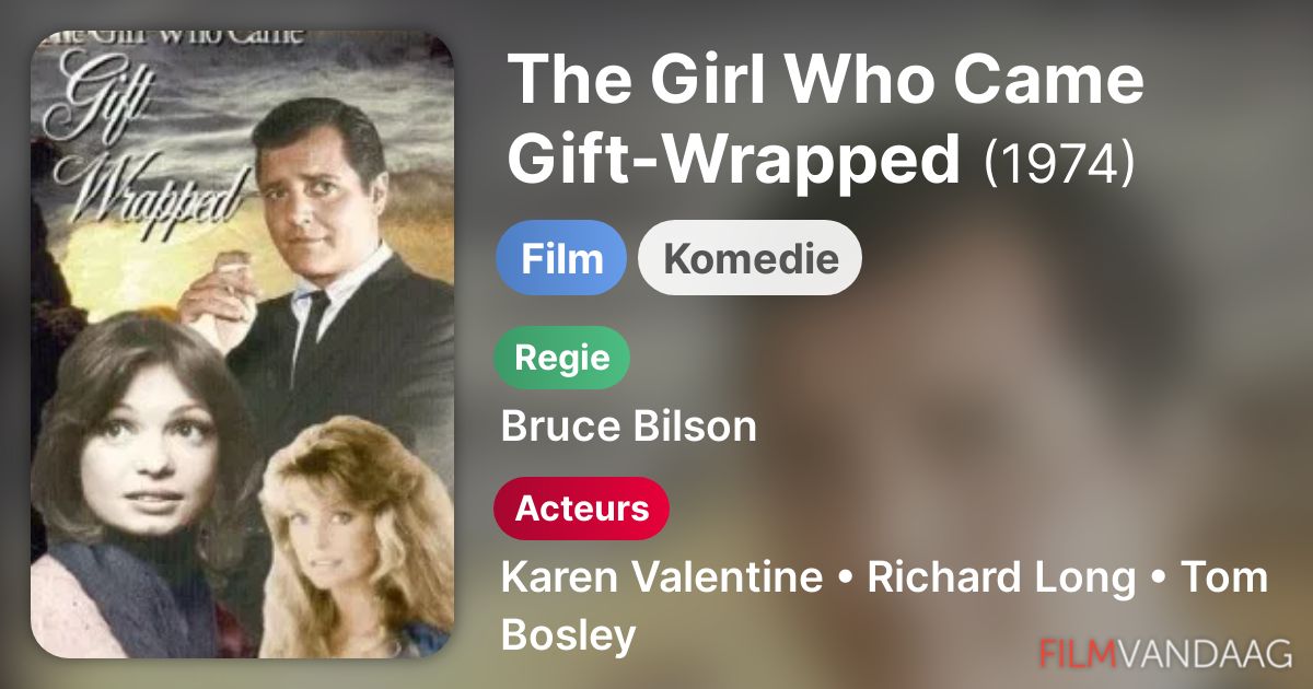 The Girl Who Came Gift-Wrapped (film, 1974) - FilmVandaag.nl