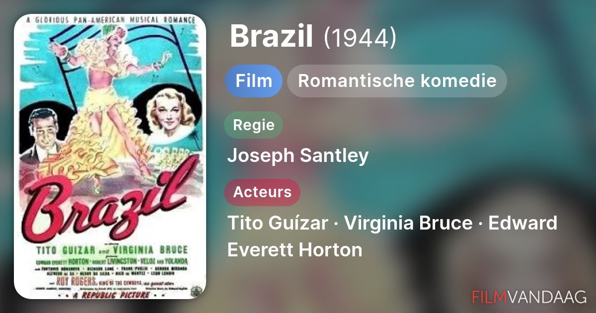 Brazil (film, 1944) - FilmVandaag.nl