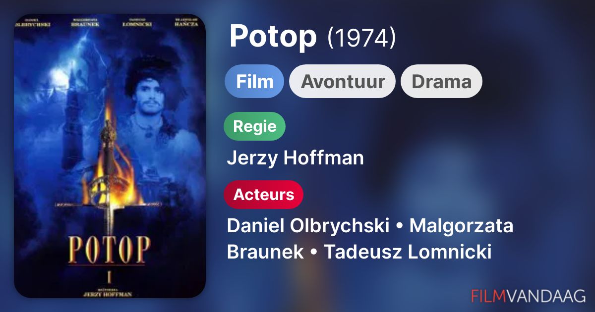Potop (film, 1974) - FilmVandaag.nl
