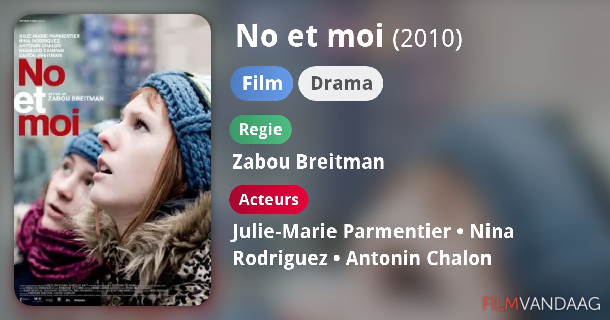 No et moi (film, 2010) - FilmVandaag.nl