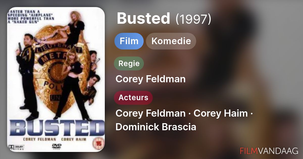 Busted (film, 1997) - FilmVandaag.nl