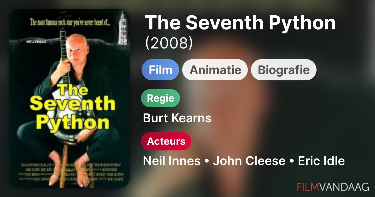 The Seventh Python (film, 2008) - FilmVandaag.nl