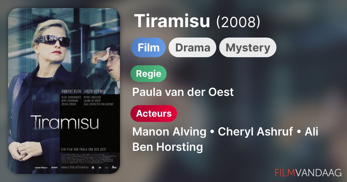 Tiramisu (film, 2008) - FilmVandaag.nl