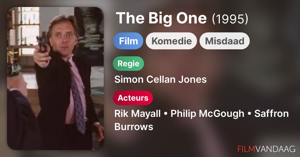 The Big One (film, 1995) - FilmVandaag.nl