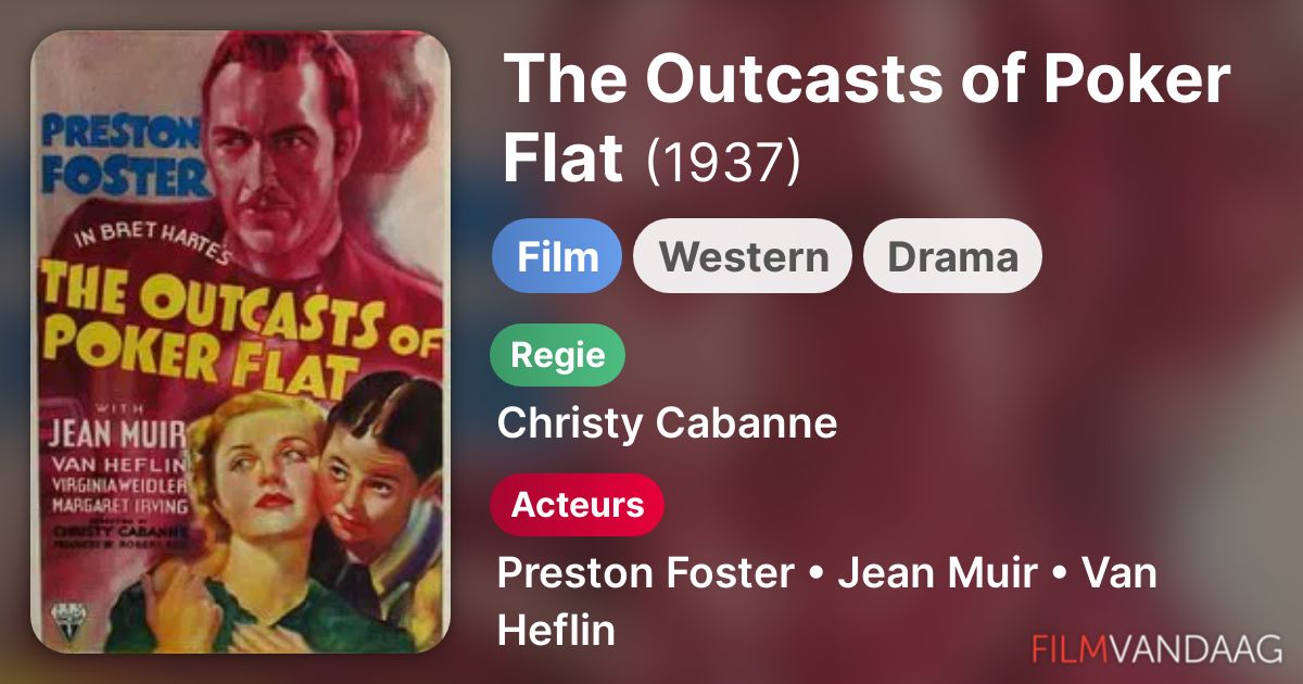 The Outcasts of Poker Flat (film, 1937) - FilmVandaag.nl