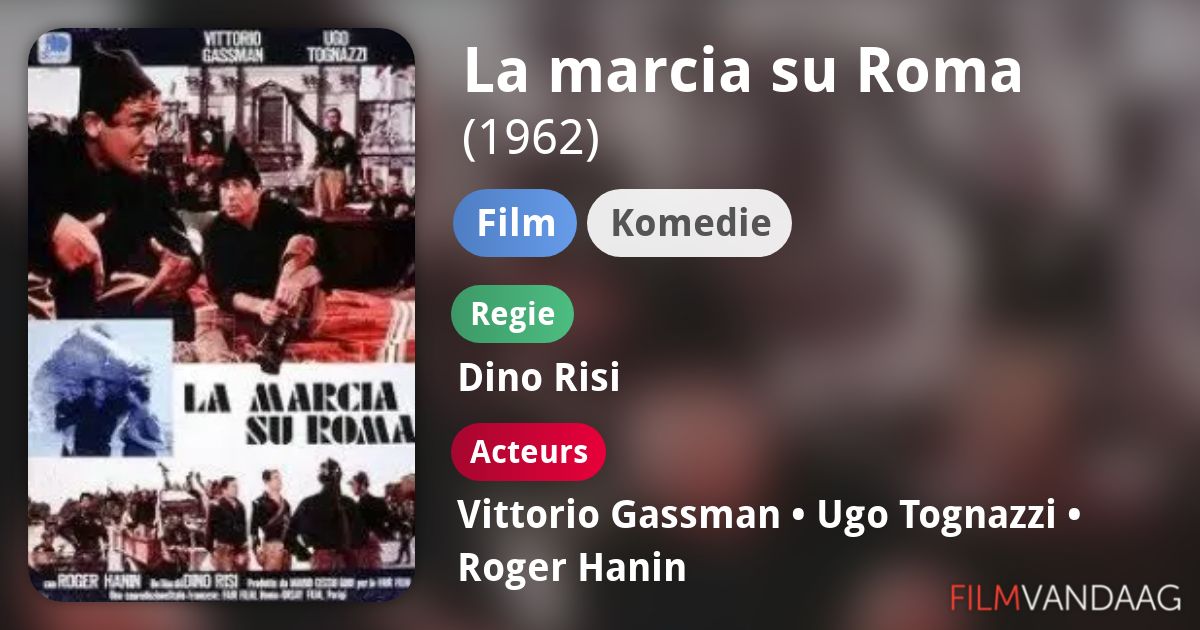 La marcia su Roma (film, 1962) - FilmVandaag.nl