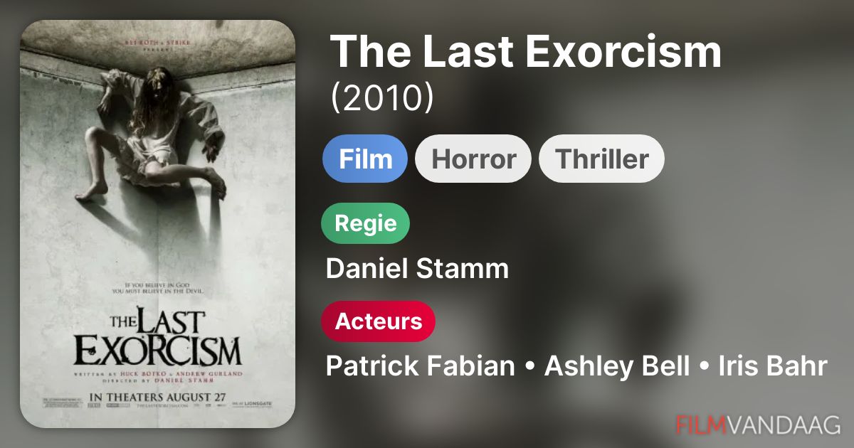 The Last Exorcism (film, 2010) - FilmVandaag.nl