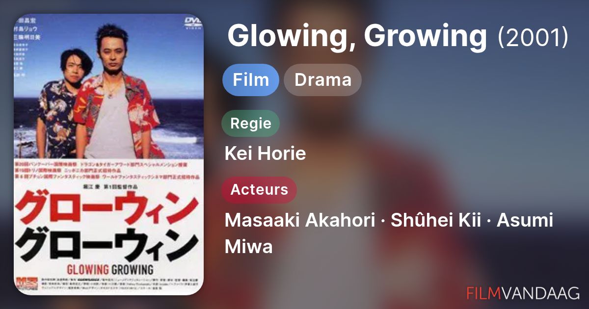 Glowing, Growing (film, 2001) - FilmVandaag.nl