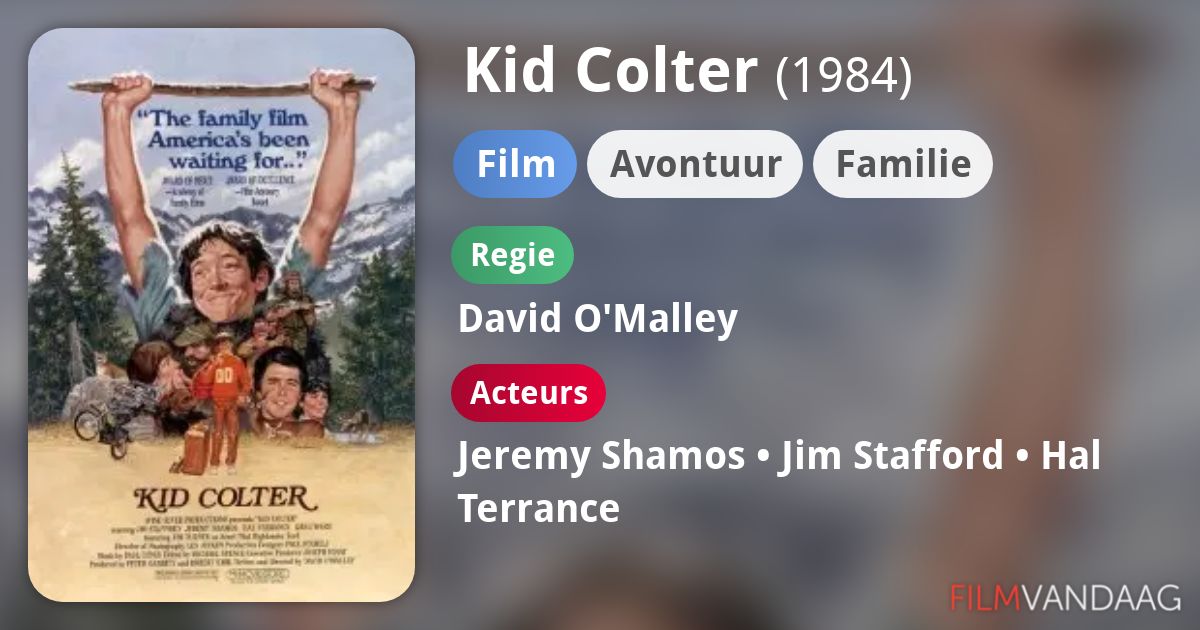 Kid Colter (film, 1984) - FilmVandaag.nl