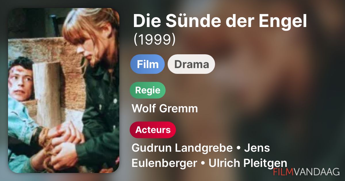 Die Sünde der Engel (film, 1999) - FilmVandaag.nl