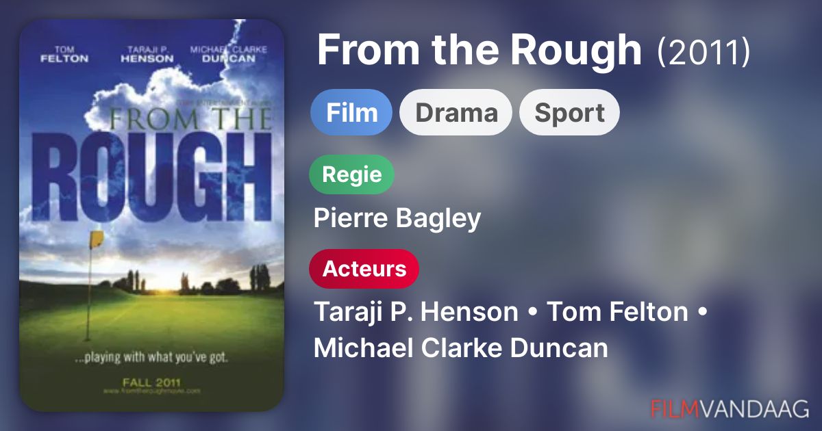 From the Rough (film, 2012) - FilmVandaag.nl