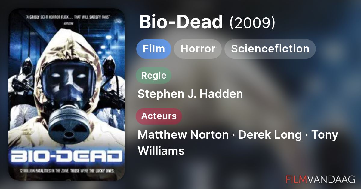 Bio-Dead (film, 2009) - FilmVandaag.nl