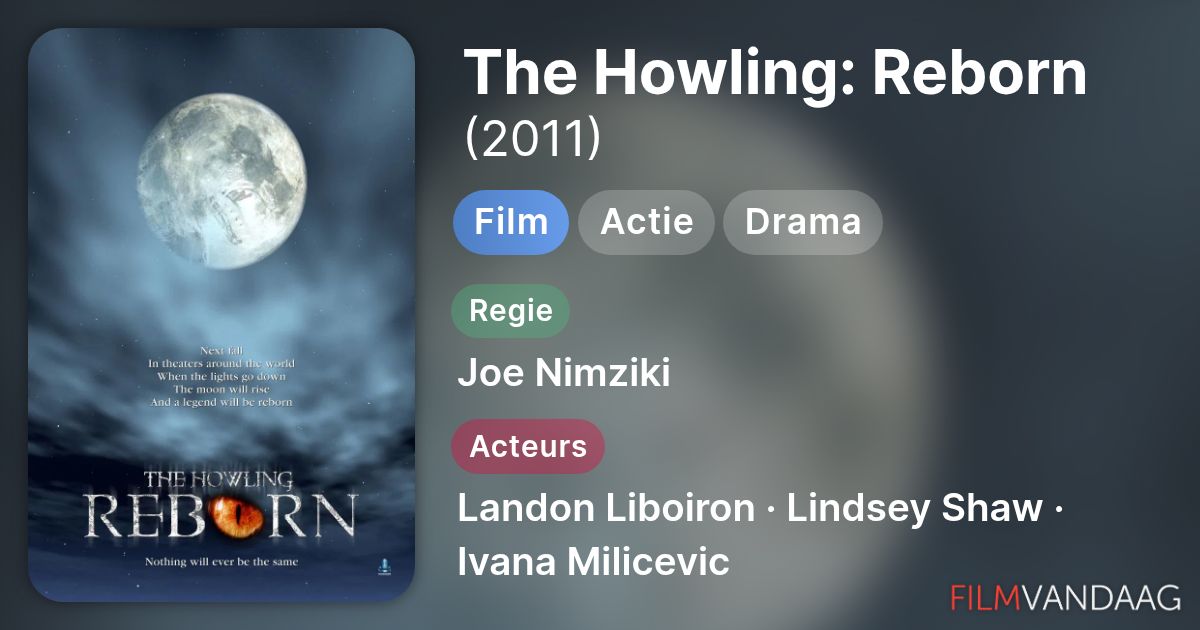 The Howling: Reborn (film, 2011) - FilmVandaag.nl