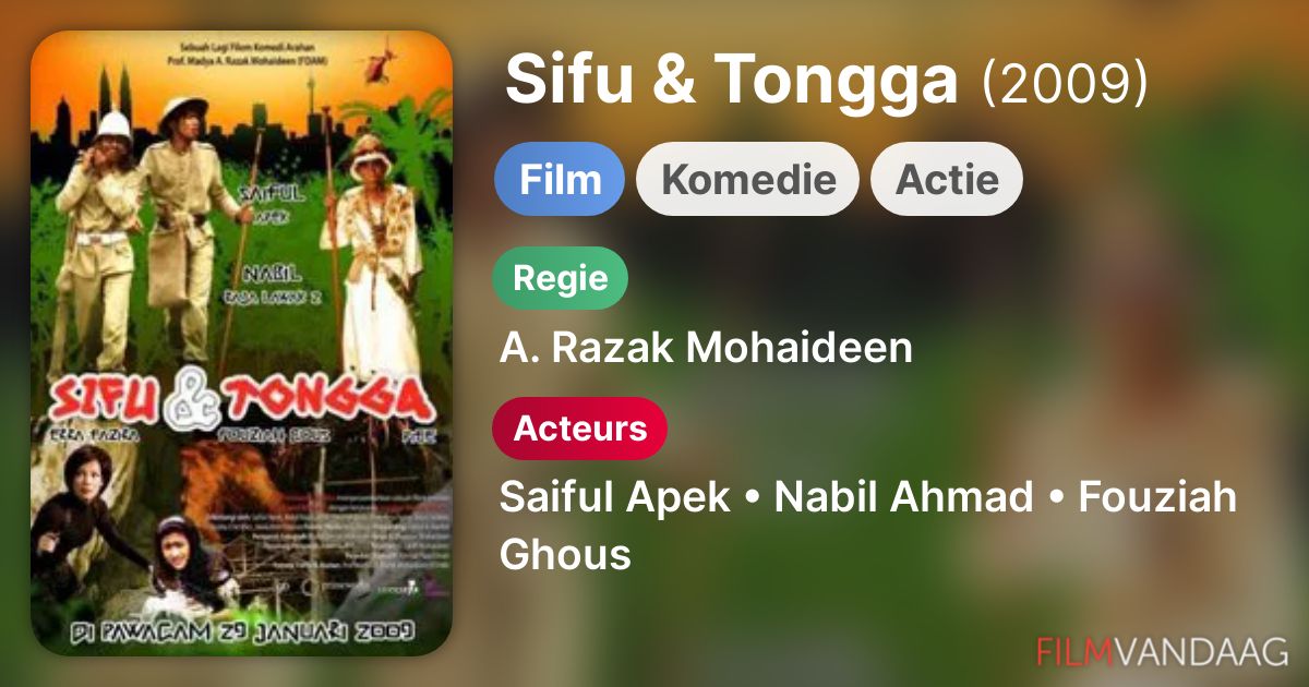 Sifu & Tongga (film, 2009) - FilmVandaag.nl