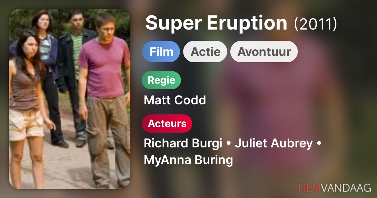 Super Eruption (film, 2011) - FilmVandaag.nl