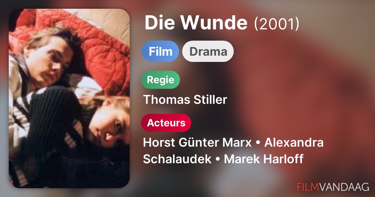 Die Wunde (film, 2001) - FilmVandaag.nl