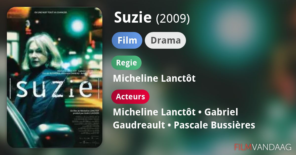 Suzie (film, 2009) - FilmVandaag.nl