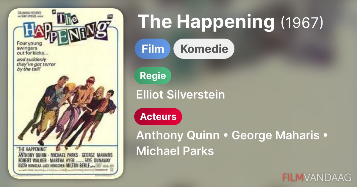 The Happening (film, 1967) - FilmVandaag.nl