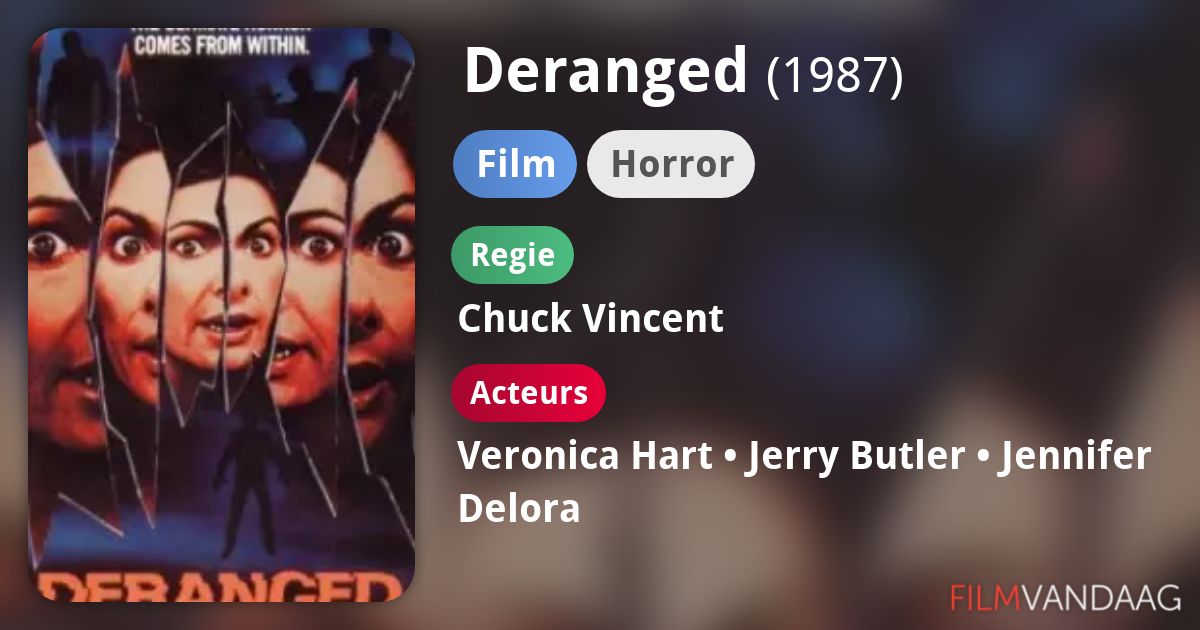 Deranged (film, 1987) - FilmVandaag.nl