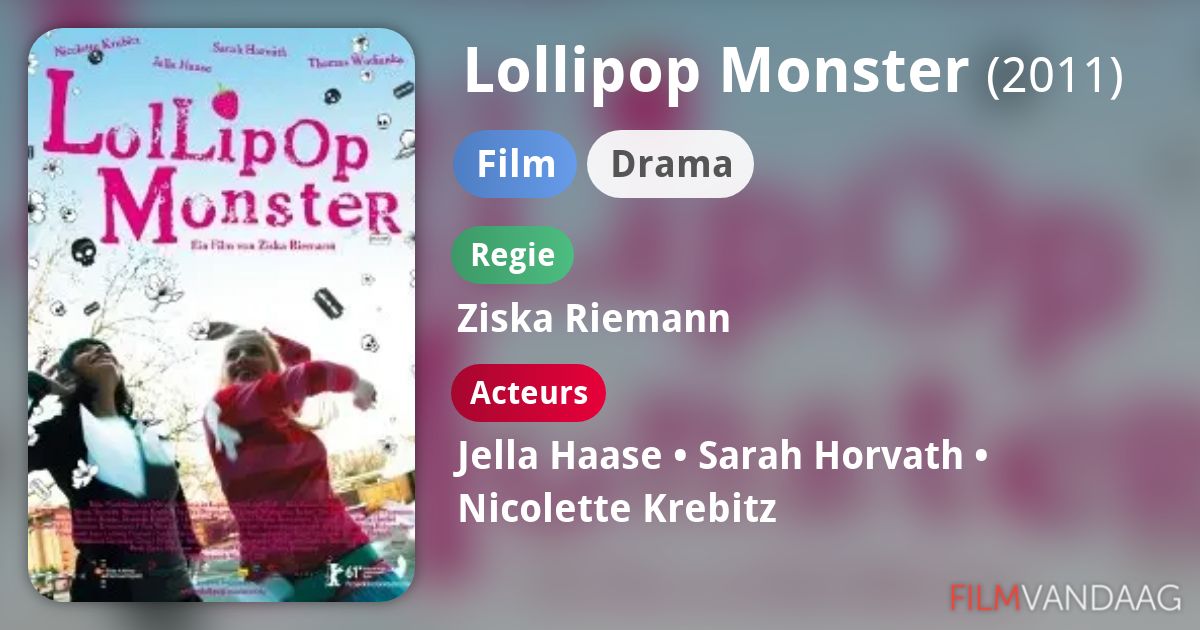 Lollipop Monster (film, 2011) - FilmVandaag.nl