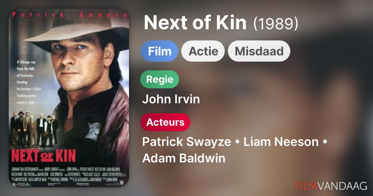Next of Kin (film, 1989) Nu Online Kijken - FilmVandaag.nl