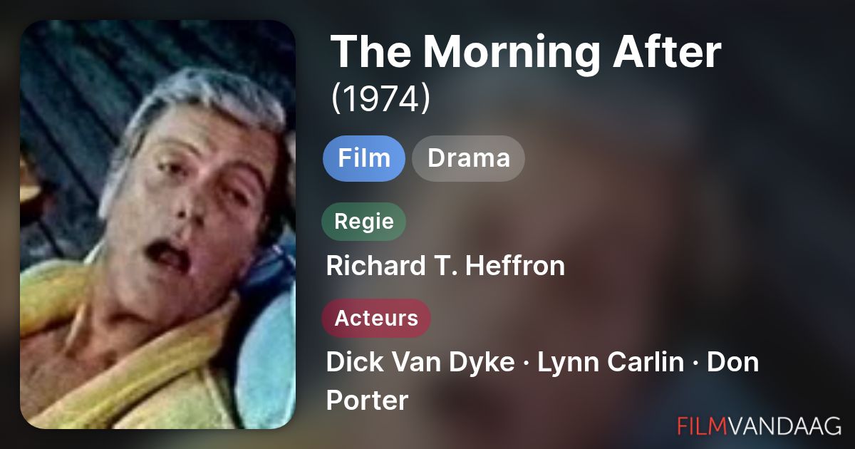 The Morning After (film, 1974) - FilmVandaag.nl